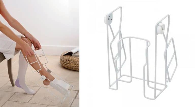 Quel est le meilleur enfile bas de contention pour personne âgée